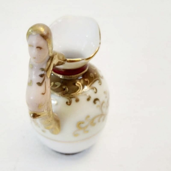Vintage | Accents | Japanese Porcelain Miniature Pitcher Handpainted ...